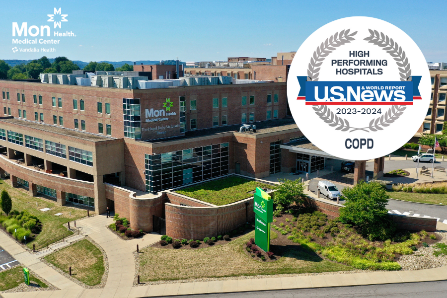 Mon Health Medical Center Named High Performing Hospital for COPD Amid ...