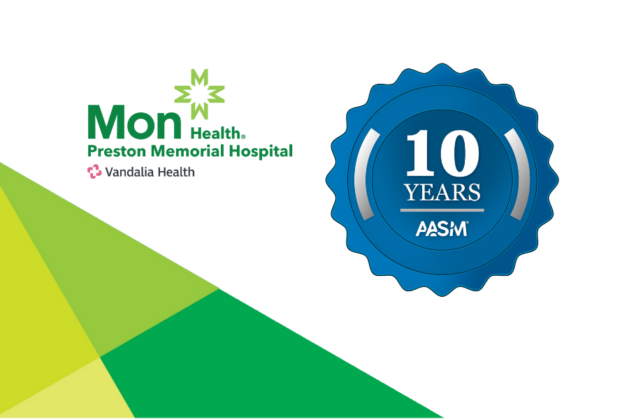 Vandalia Health Mon Preston Memorial Hospital Sleep Center reaches 10 ...